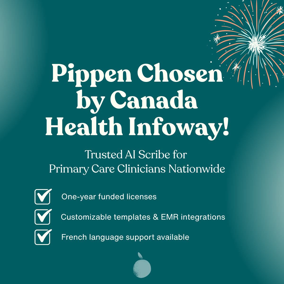 Canada Health Infoway Chooses Pippen AI for National AI Scribe Initiative